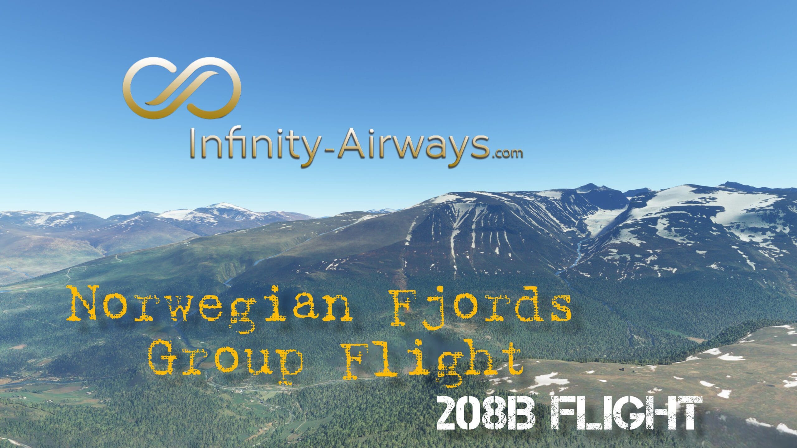 GroupFlight 18-09-2022 Nor and away - Infinity Airways